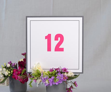 Table Number Cards | Printed and Blank – Pemberly Fox