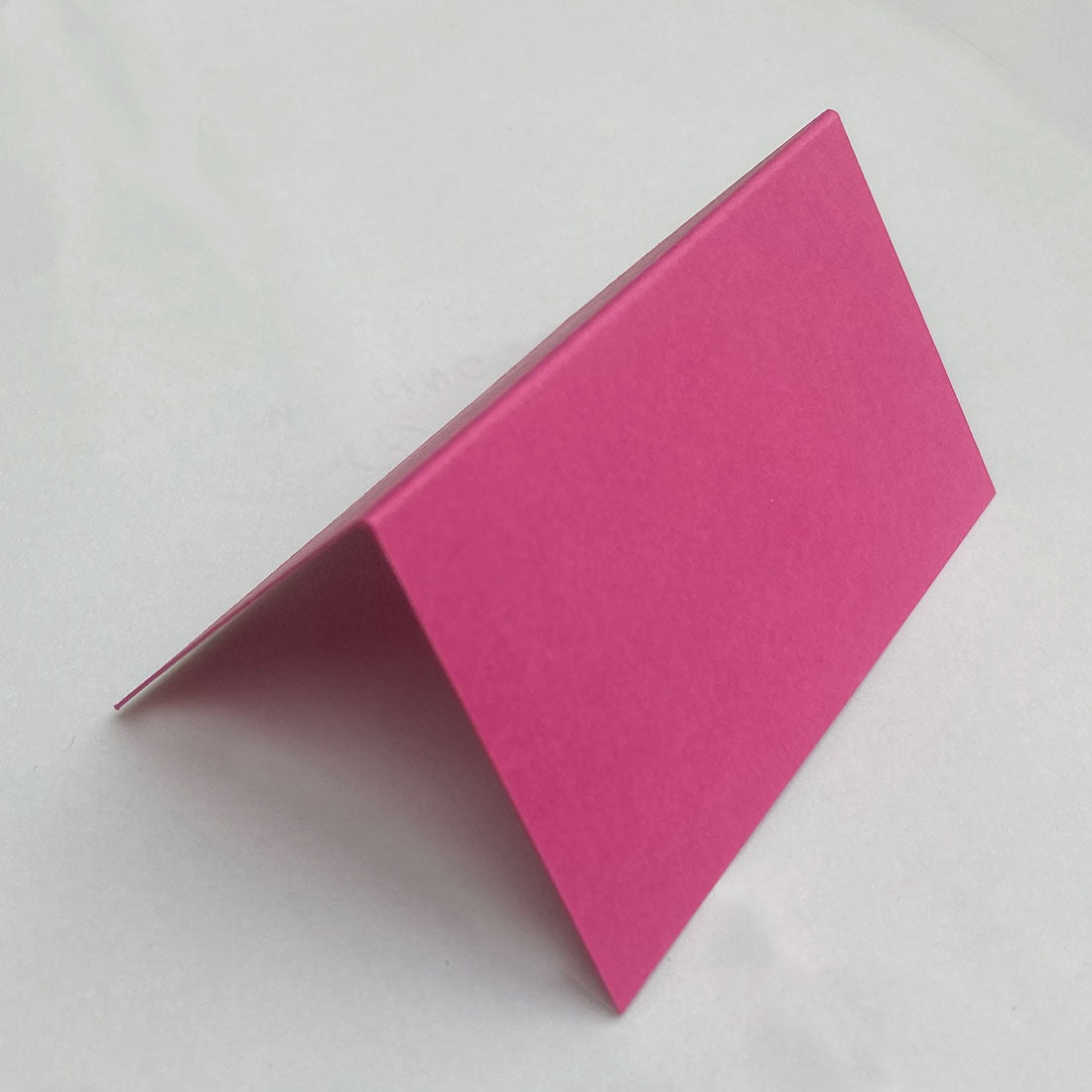 Hot Pink Folded Place Cards – Pemberly Fox
