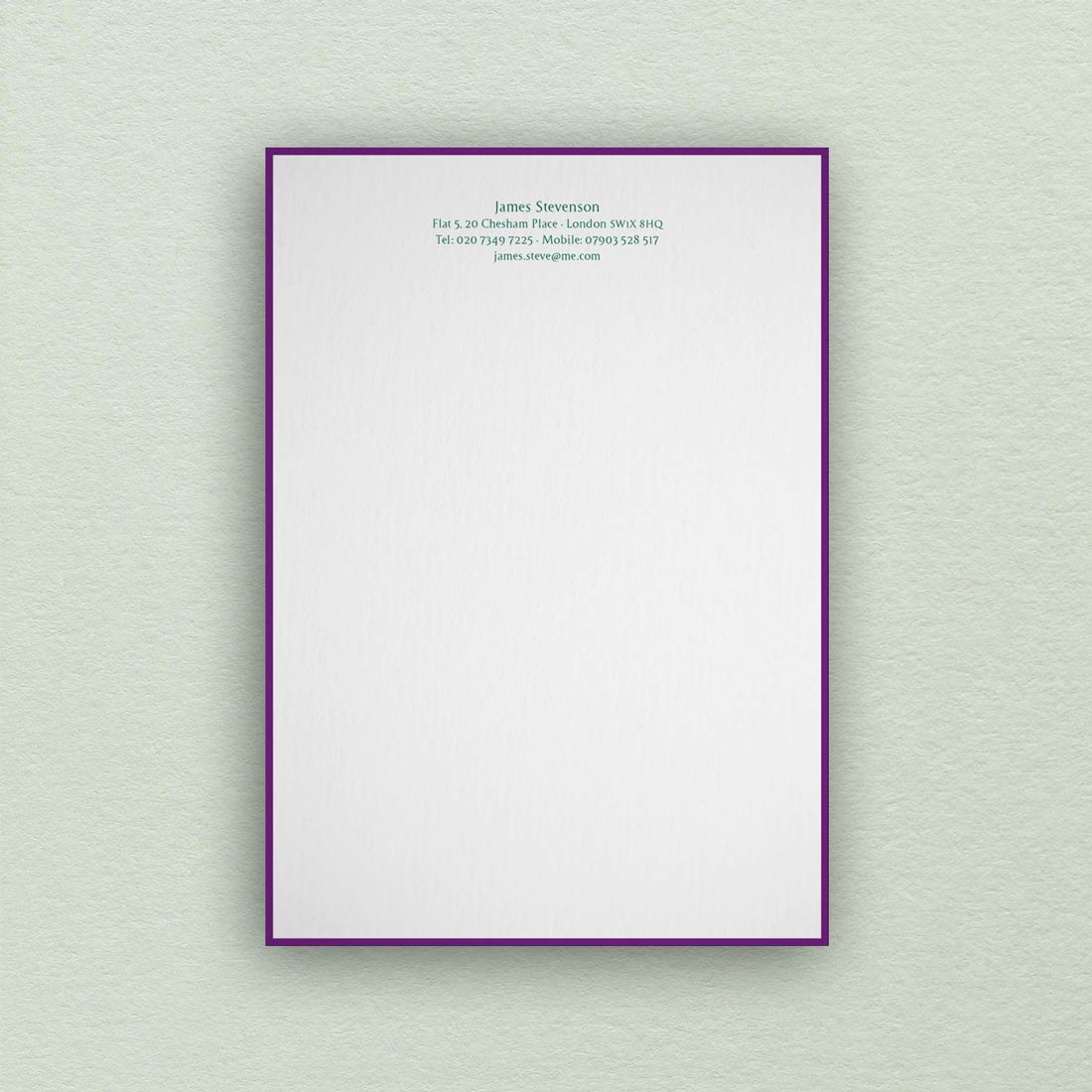 Leicester Writing Paper A5 – Pemberly Fox