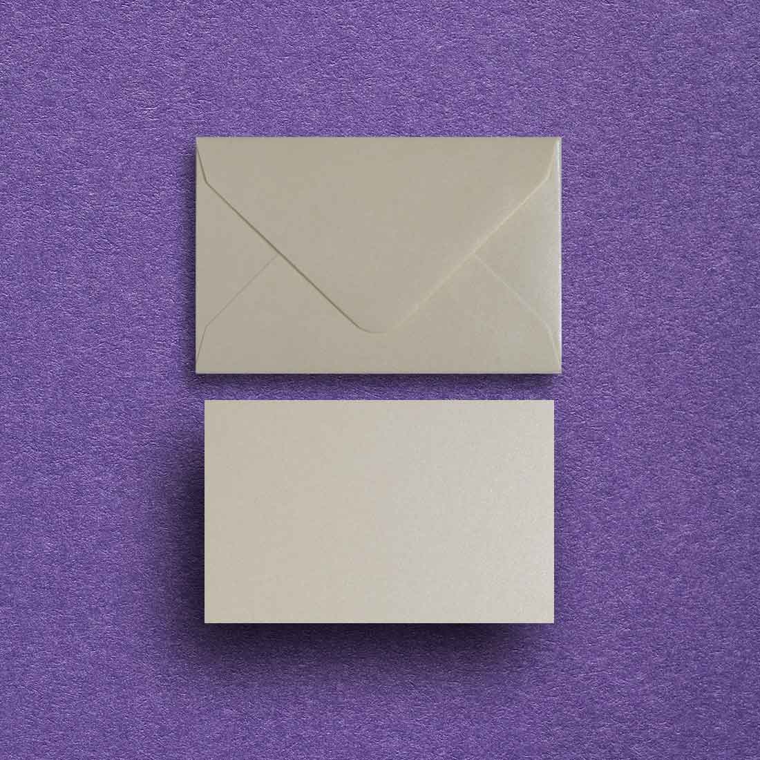 Mini Pearlescent Cream Cards and Envelopes – Pemberly Fox