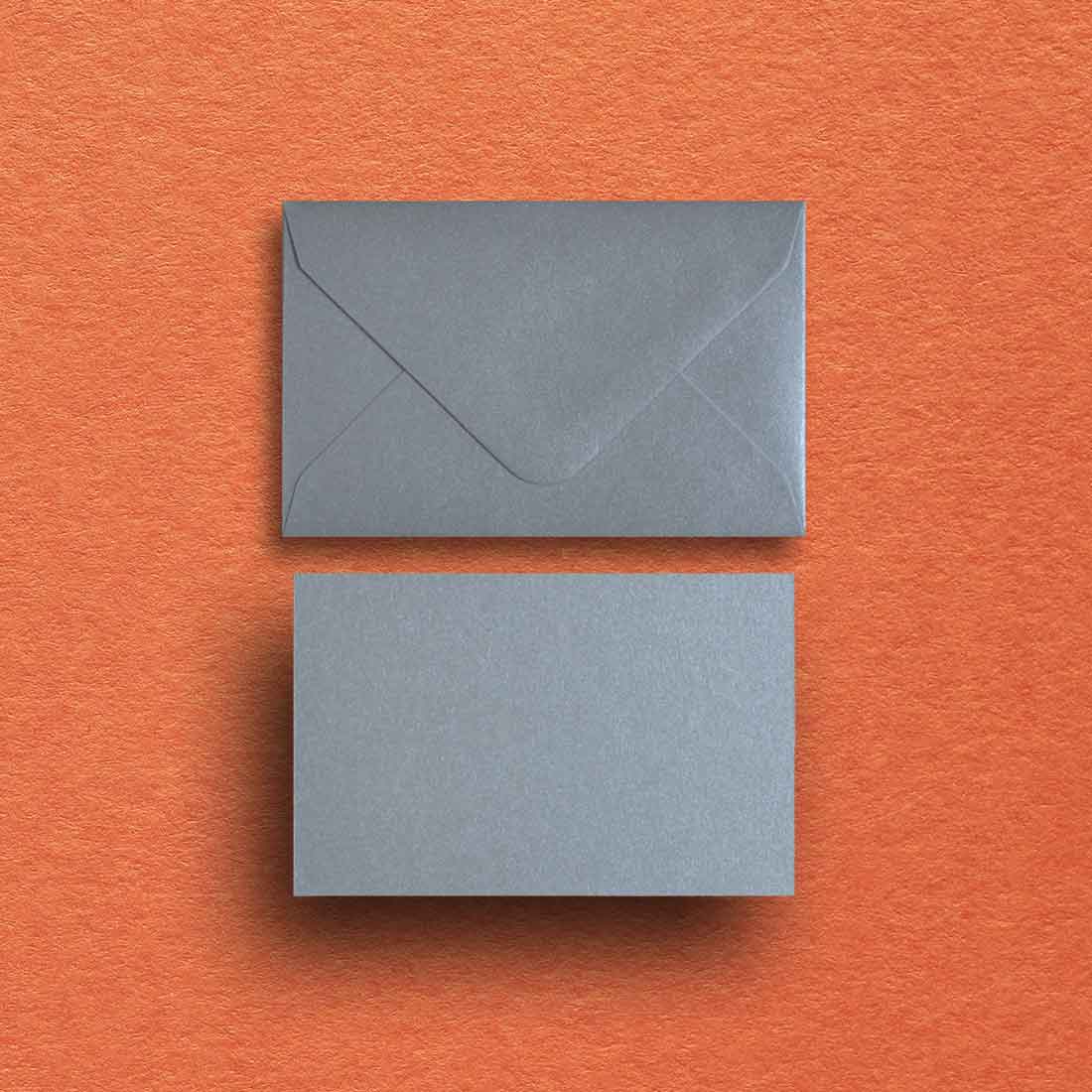 Mini Silver Cards and Envelopes – Pemberly Fox