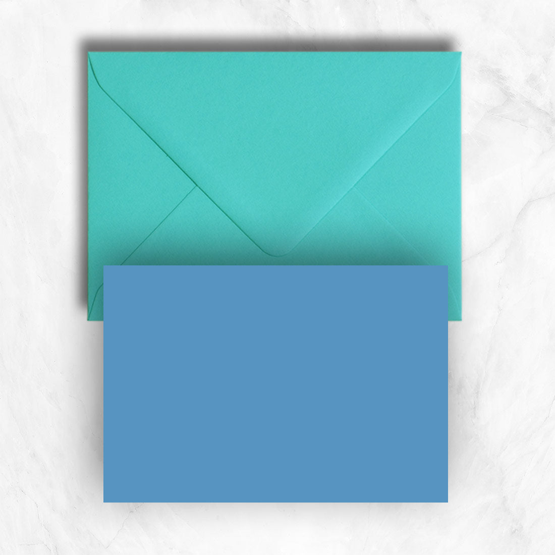 New Blue A6 Blank Cards and Turquoise Envelopes – Pemberly Fox