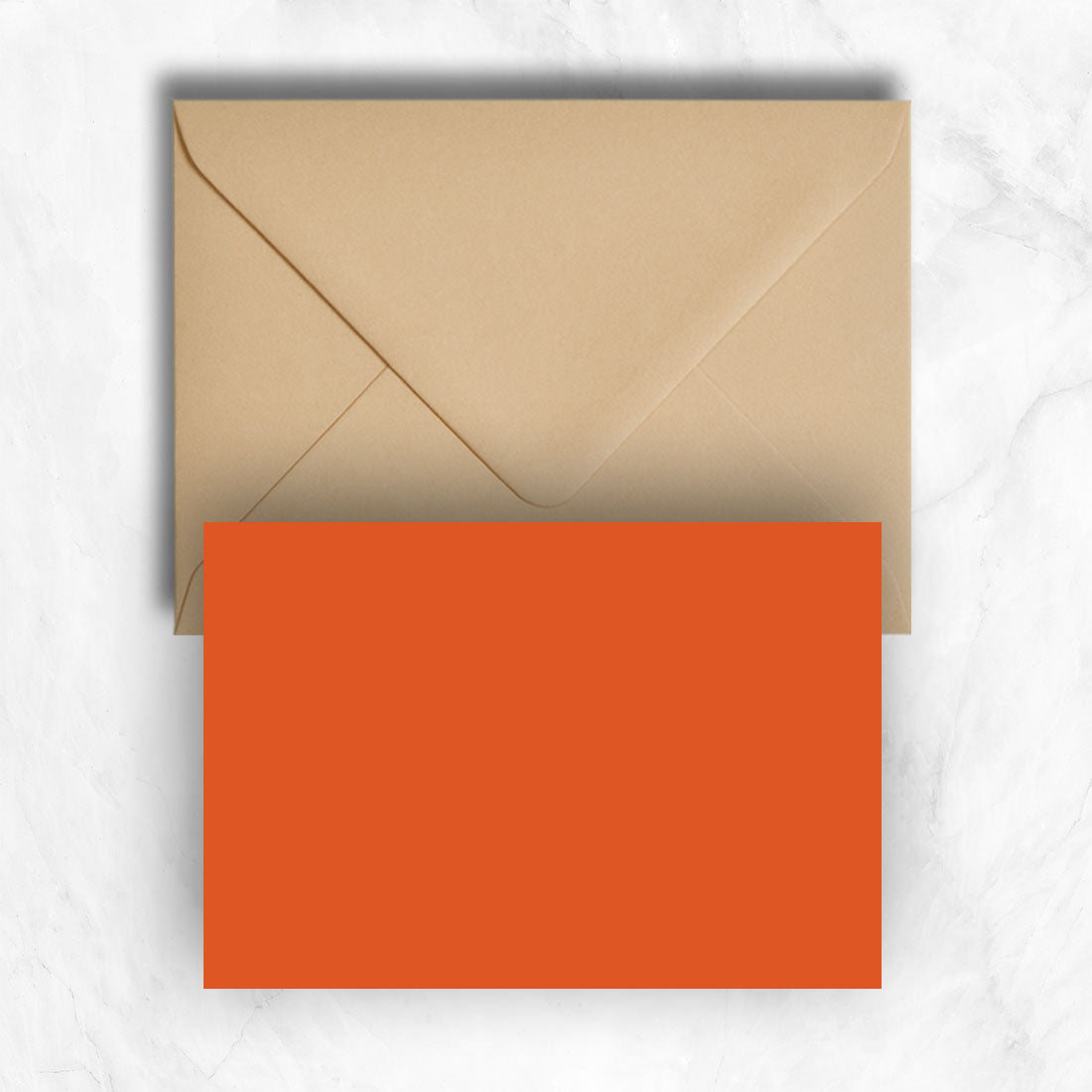 Orange A6 Blank Cards and Stone Envelopes – Pemberly Fox