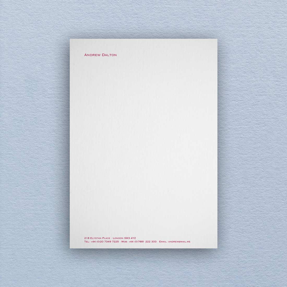 Oxford Writing Paper A5 – Pemberly Fox