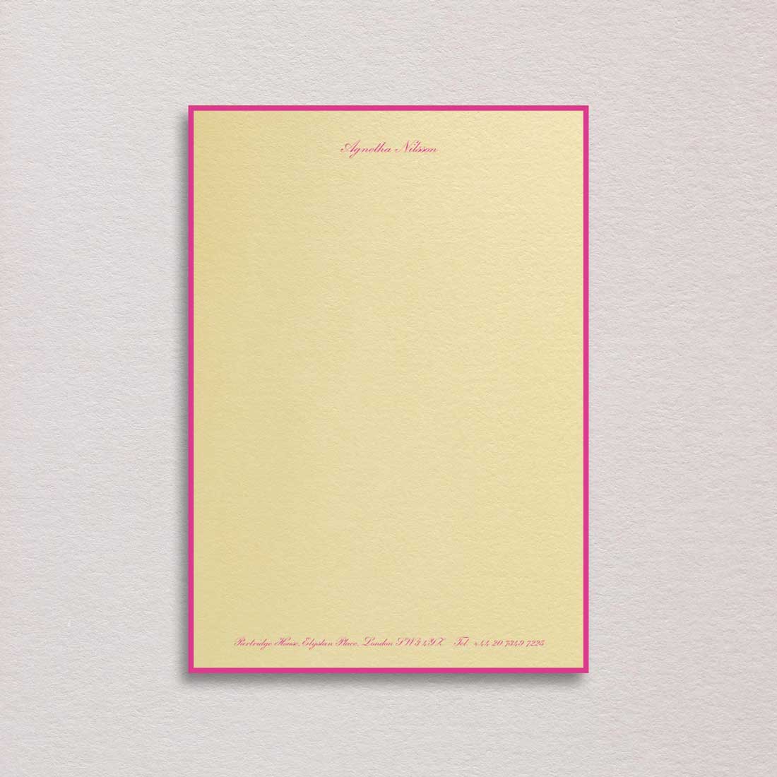 Sloane Writing Paper A5 – Pemberly Fox