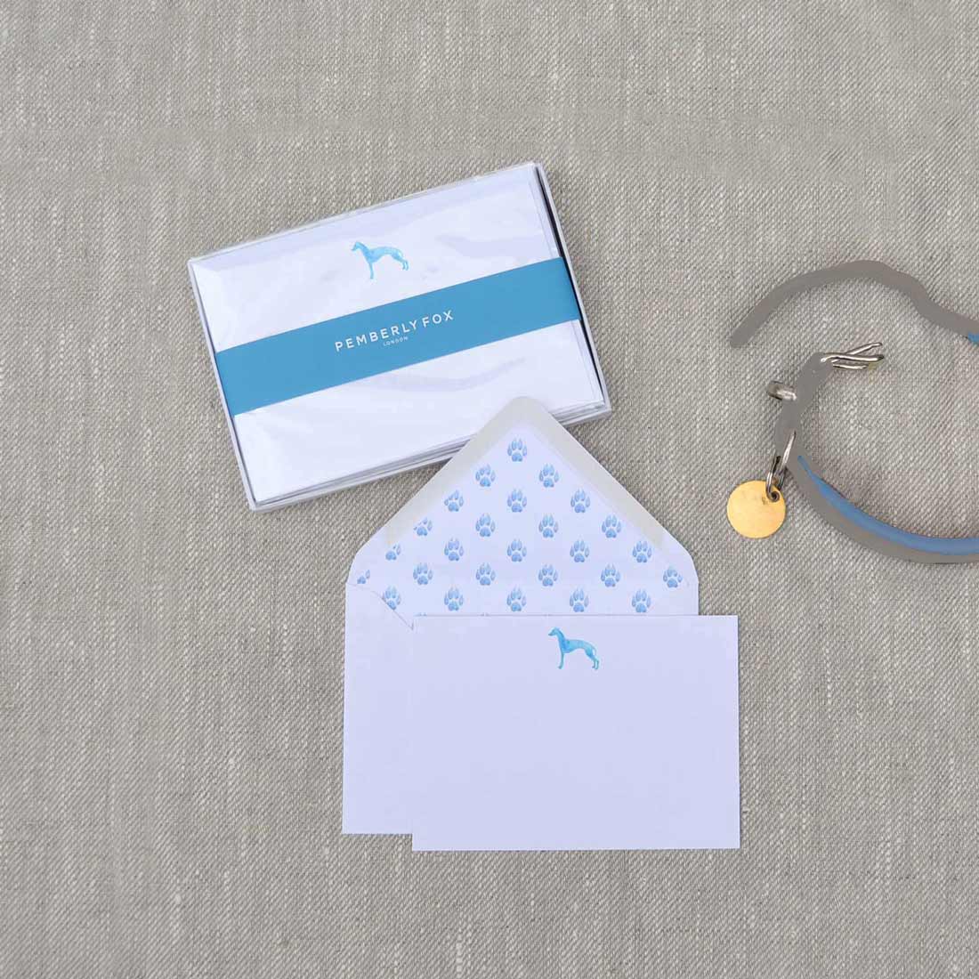 Graceful Greyhound Dog Note Cards – Pemberly Fox