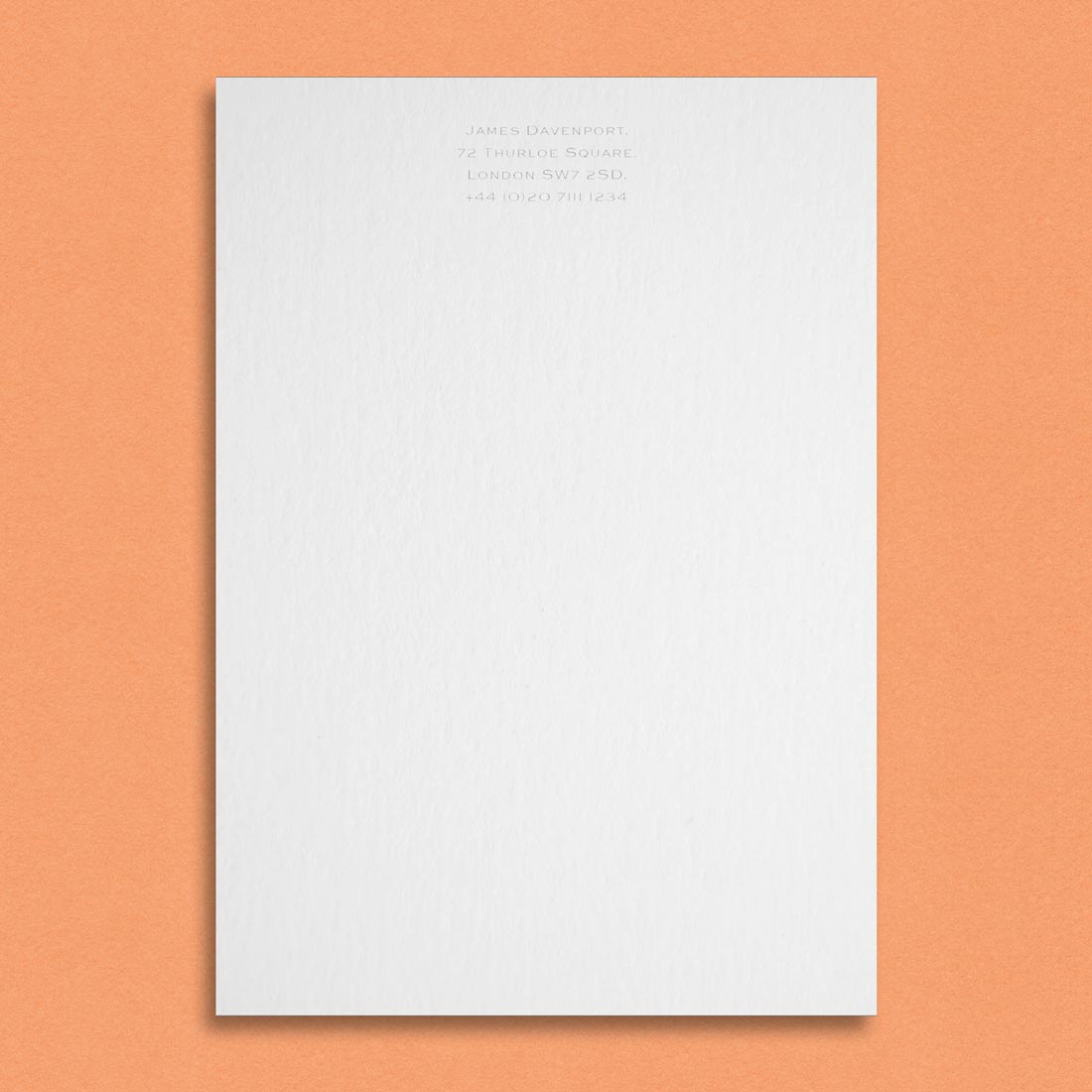 Halkin Embossed Writing Paper A5 – Pemberly Fox