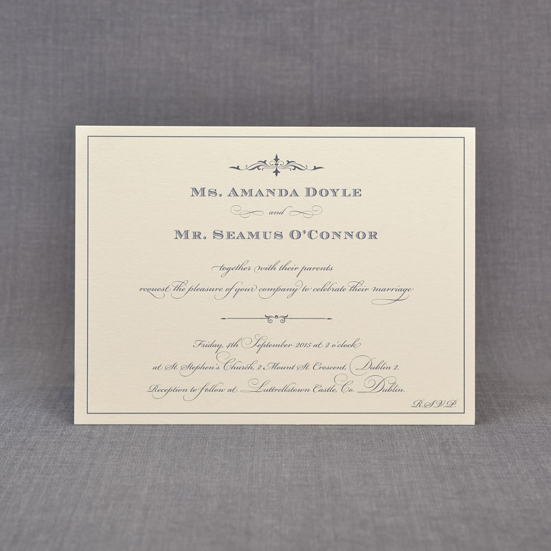Tara Wedding Invitations – Pemberly Fox